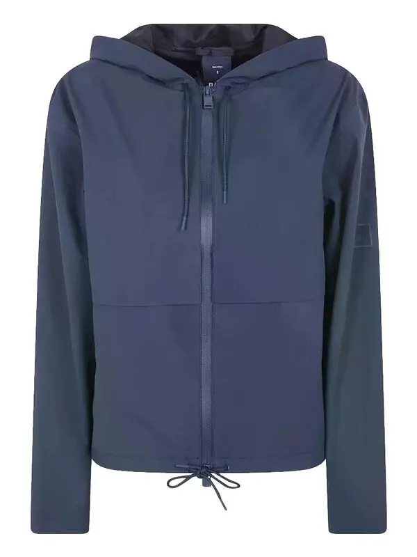 Rains Hooded Zip Jacket - Blue