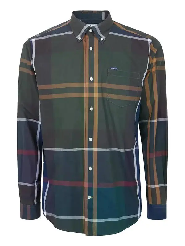Barbour Tartan Pocket Shirt - Green