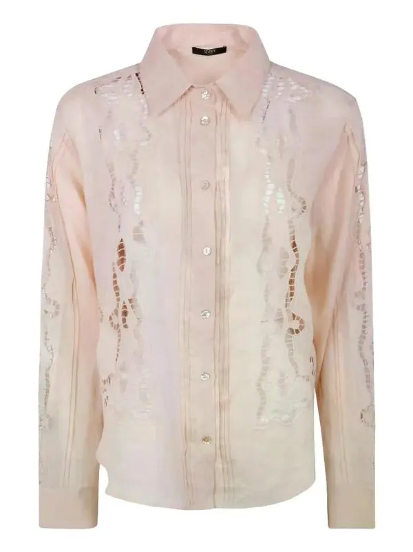 Seventy Openwork Shirt - Neutrals