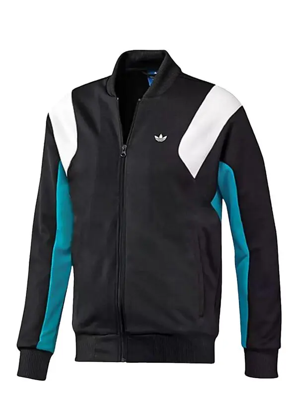 Adidas Logo Detail Jacket - Black