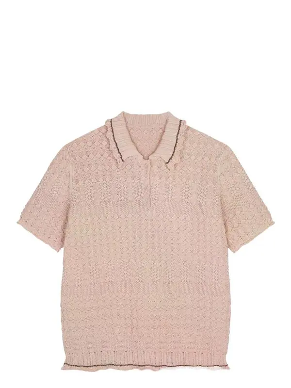 JNBY Artistic Polo Shirt - Pink