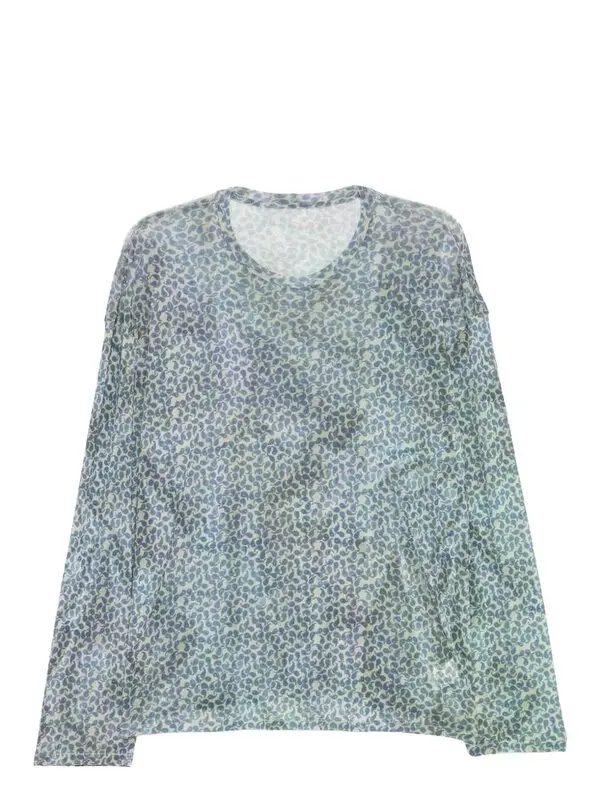 JNBY Graphic-print Top - Blue