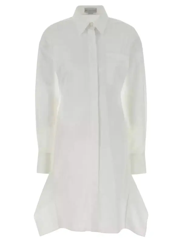 Stella McCartney Shirt Midi Dress - White