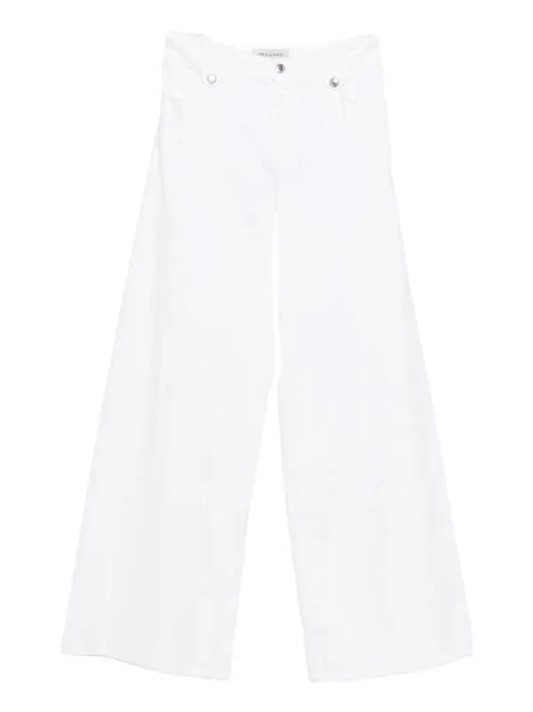 Ermanno Scervino Flared Denim Jeans - White