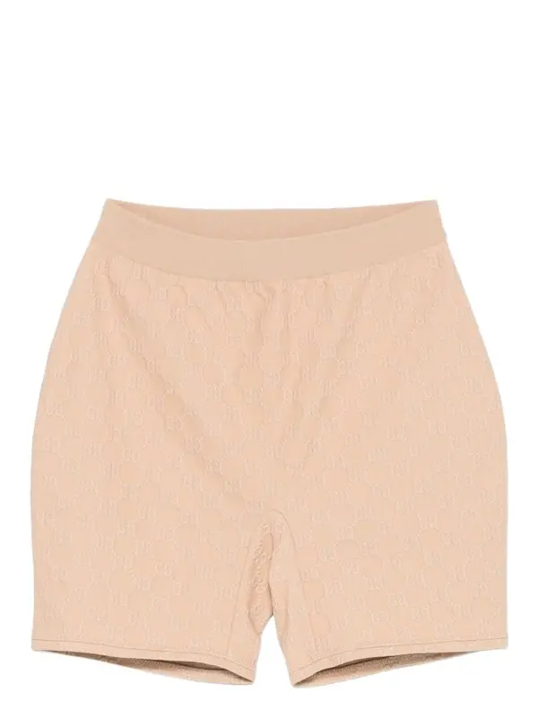 Gucci Gg Jersey Shorts - Beige