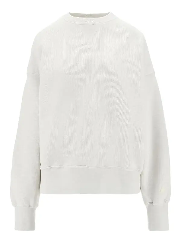 GOLDEN GOOSE Cotton Crewneck Sweater - Grey