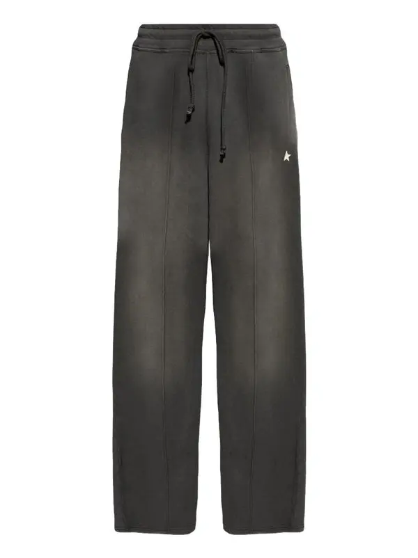 GOLDEN GOOSE Cotton Jogging Trousers - Grey