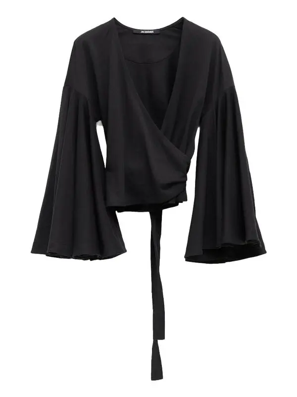 Jacquemus La Cache Coeur Ventadou Top - Black