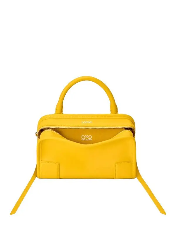 Loewe Amazona 180 Leather Mini Bag - Yellow