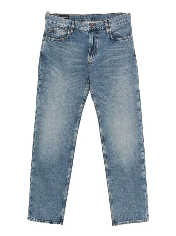 Emporio Armani Denim Cotton Jeans - Blue