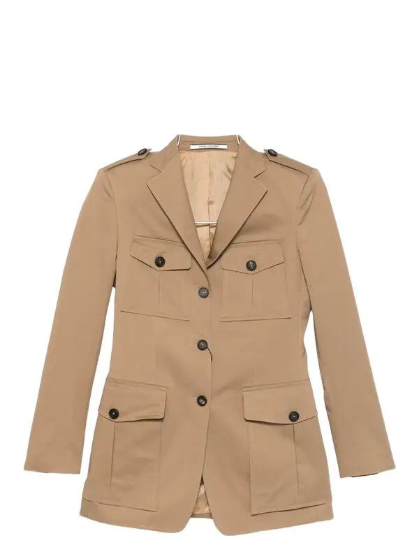Tagliatore Cotton Jacket - Grey