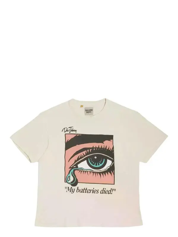 GALLERY DEPT. Short Sleeve Graphic T-shirt - Neutrals