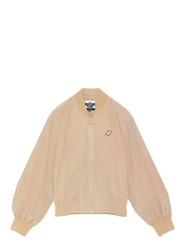 AGNES B. Dino Bomber Jacket - Neutrals