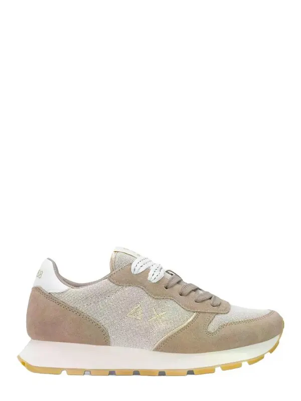 SUN 68 Ally Suede Logo Sneakers - Grey