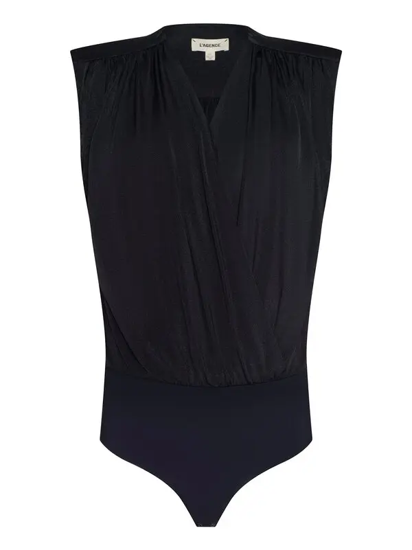 L'Agence Akari Bodysuit - Black