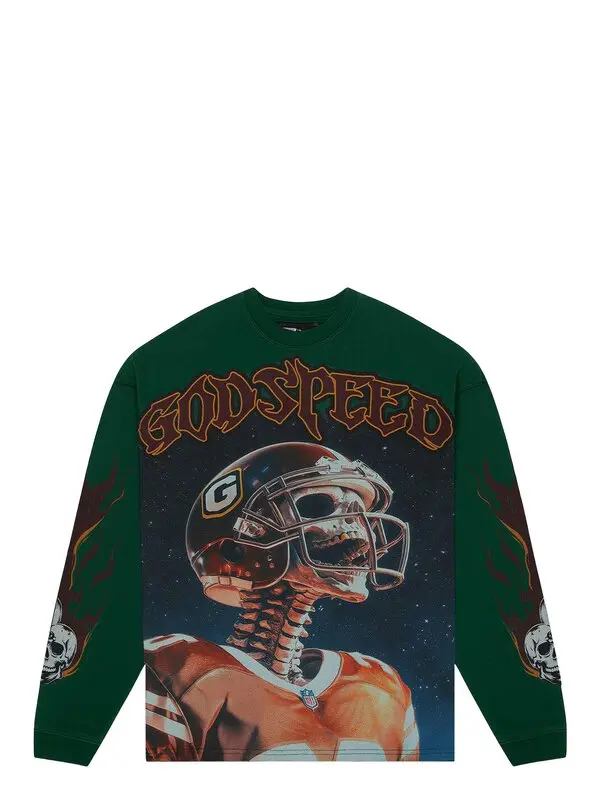 GODSPEED Morale Long-sleeve T-shirt - Green