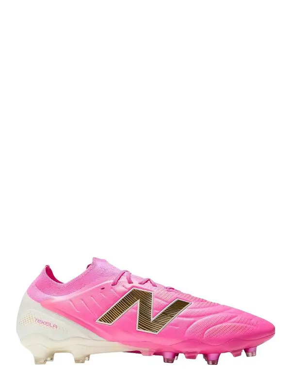 NEW BALANCE Tekela Elite Low Fg V5 Heat Metallic Gold - Pink