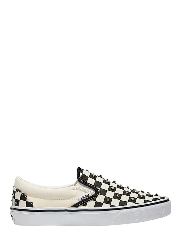 VANS Rhinestone Slip-on Sneakers - White