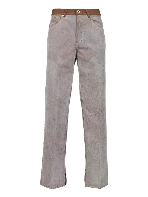 BED J.W. FORD Cotton Trousers - Grey