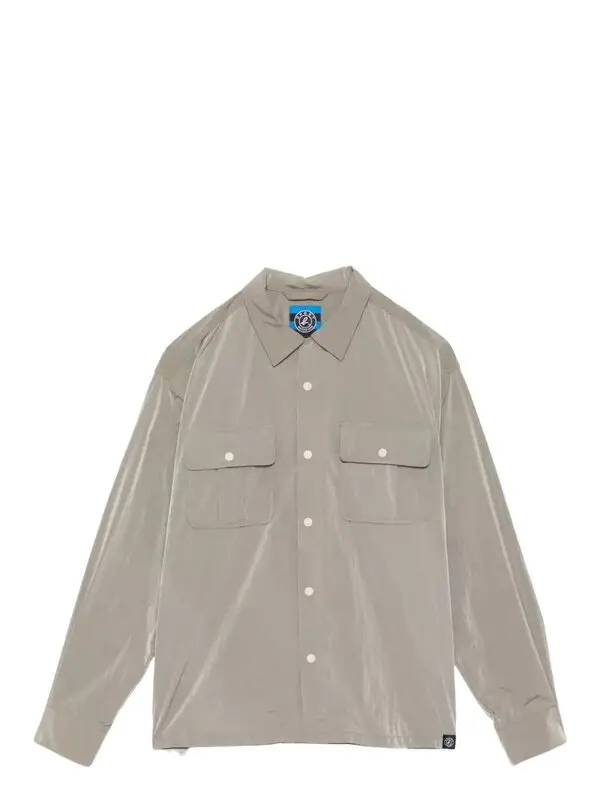 AGNES B. Chest-pockets Shirt - Grey