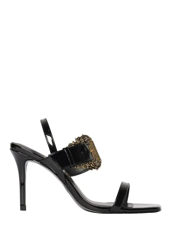 Versace Heeled Sandal - Black