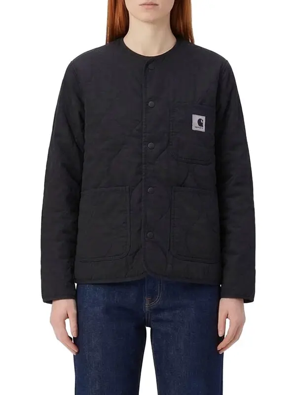 Carhartt Work In Progress Quilted Cotton Twill Liner Jacket - Black