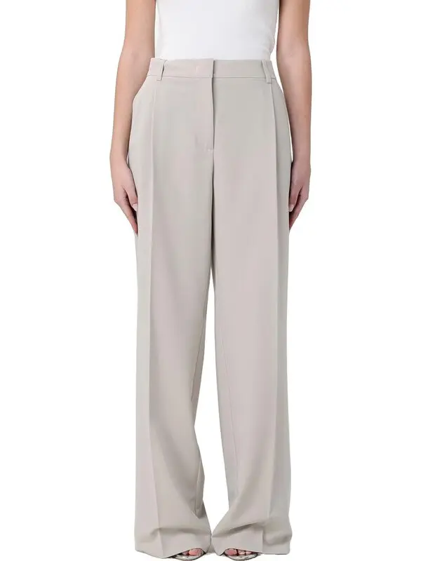 Pinko Cady Palazzo Trousers - Grey