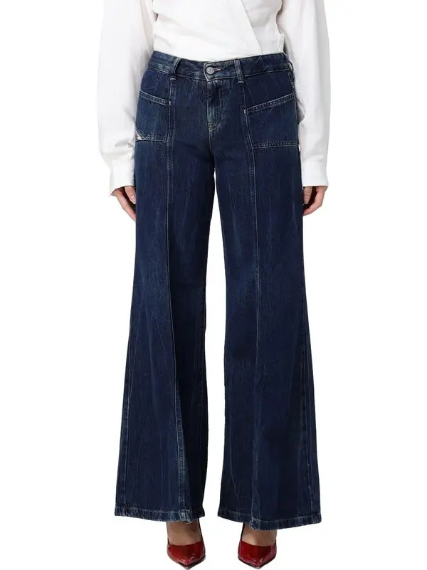 DIESEL® Wide Leg Jeans - Blue