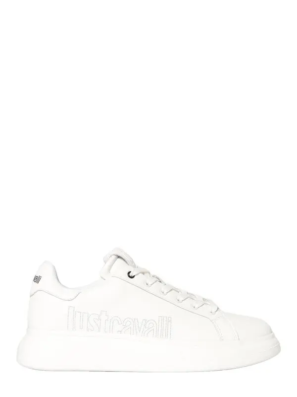 Just Cavalli Lace-up Sneakers - White