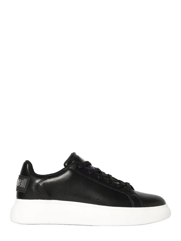 Just Cavalli Lace-up Sneakers - Black