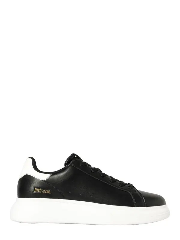 Just Cavalli Lace-up Sneakers - Black