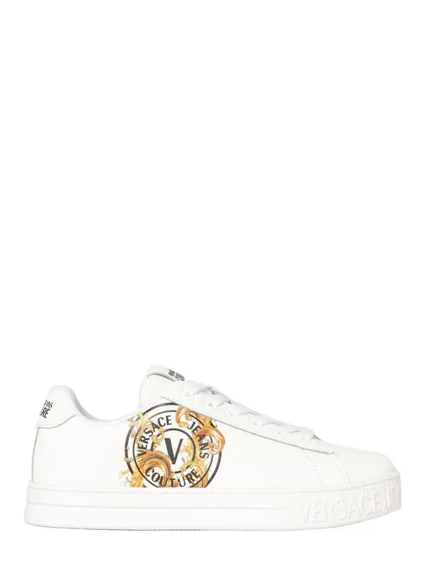 Versace Low Top Sneakers - White