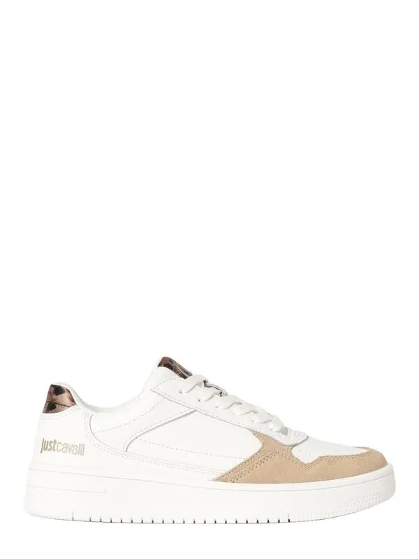 Just Cavalli Low Top Sneakers - White