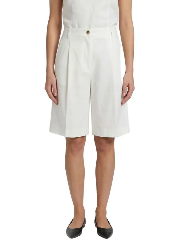 Pinko Tailored Shorts - White