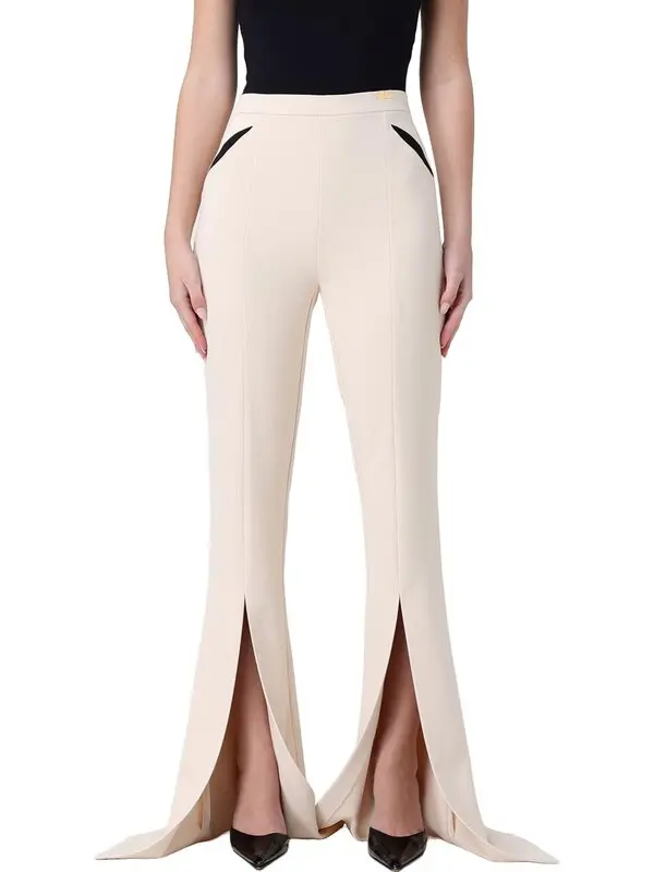 Elisabetta Franchi Tailored Trousers - Butter