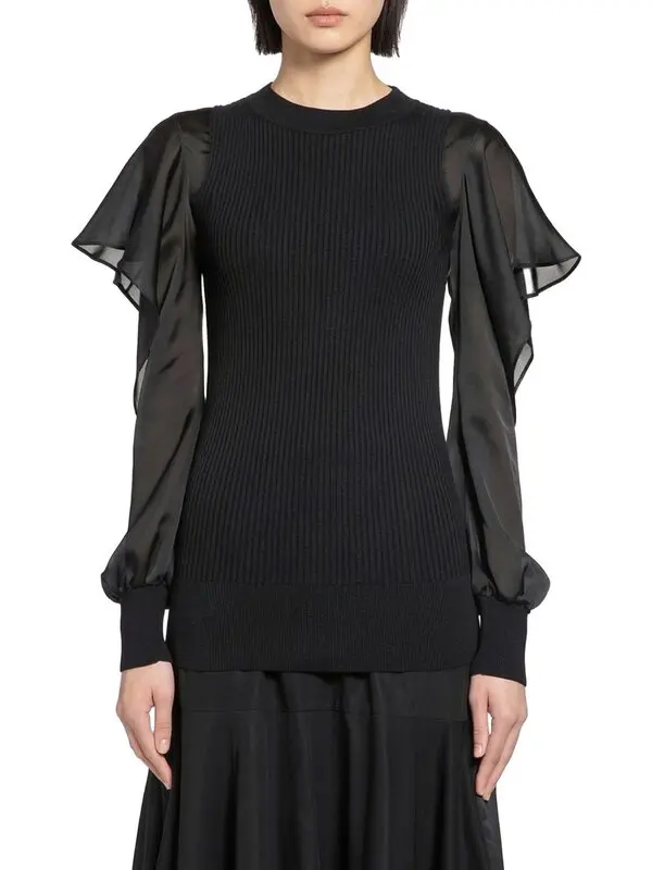 Sacai Sweater - Black