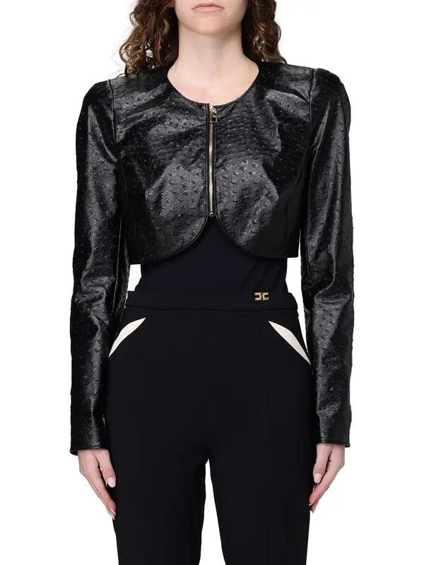 Elisabetta Franchi Jacket - Black