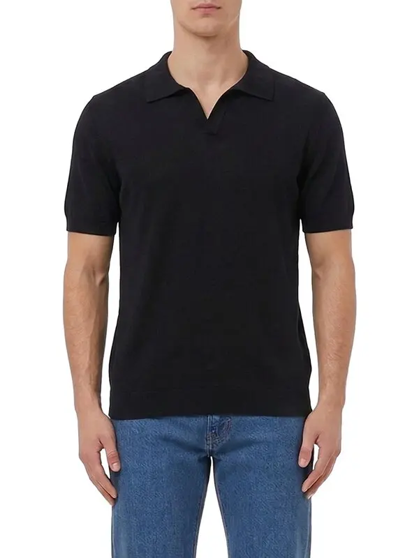 Tagliatore Polo Shirt - Black