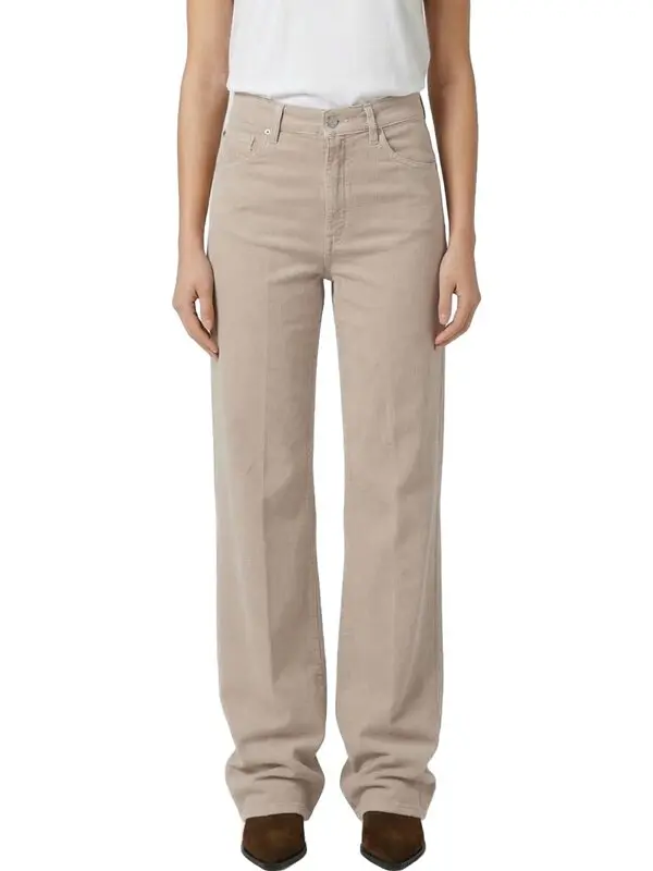 DONDUP Straight Fit Jeans - White