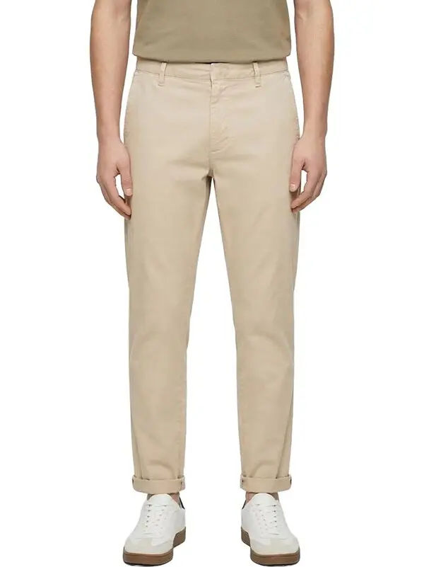 DONDUP Tailored Trousers - White