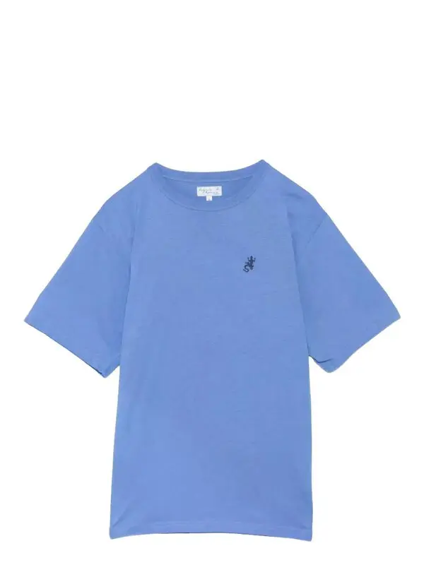 AGNES B. Mark Lizard T-shirt - Blue