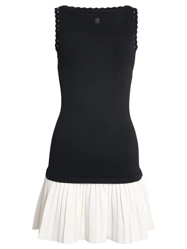 Sandro Boat-neck Mini Dress - Black