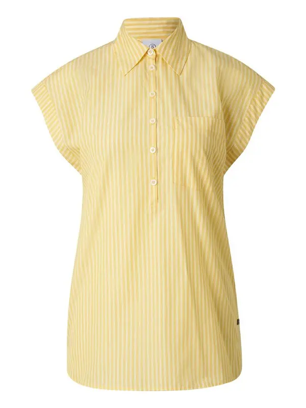 Bogner Hunter Striped Blouse - Yellow