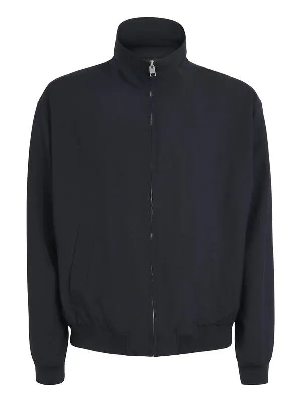 FRAME Wool Trucker Jacket - Navy