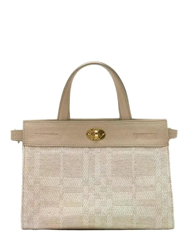 Burberry Mini Cotswolds Tote - Neutrals