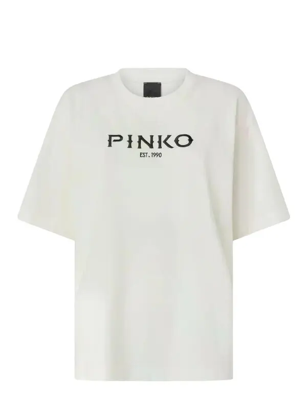 Pinko Graphic T-shirt - Neutrals