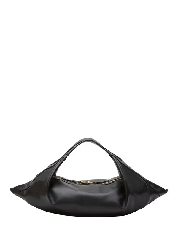 3.1 Phillip Lim Luna Folded Leather Handbag - Black