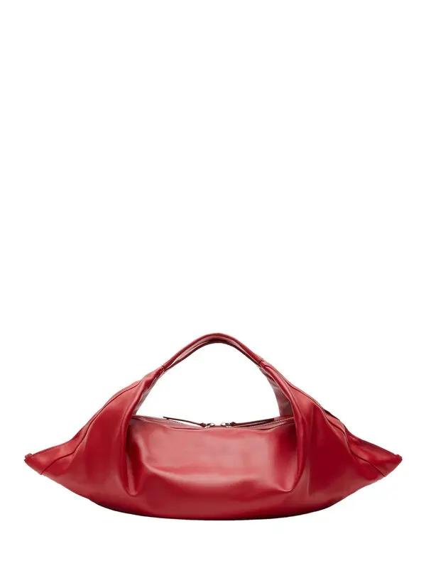 3.1 Phillip Lim Luna Folded Leather Handbag - Red
