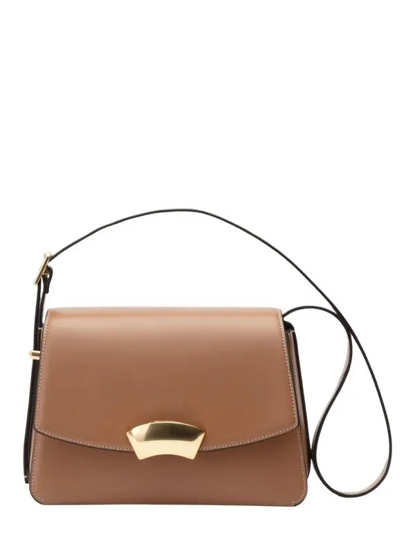 3.1 Phillip Lim Medium Id Leather Shoulder Bag - Neutral