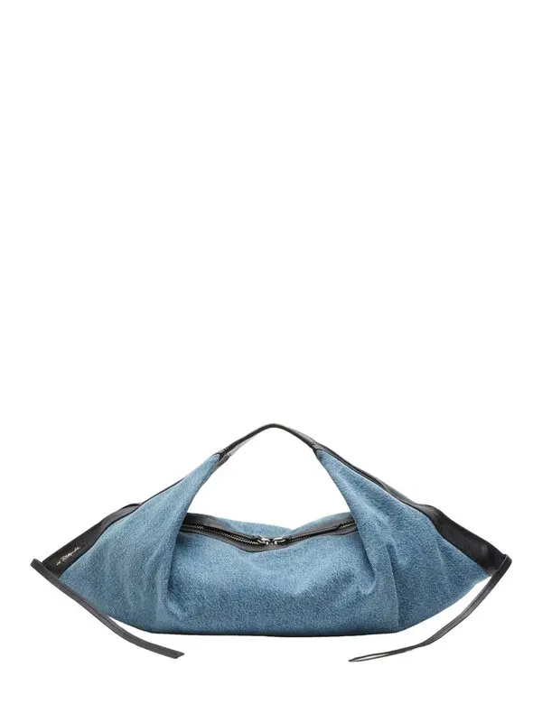 3.1 Phillip Lim Luna Folded Denim Handbag - Blue